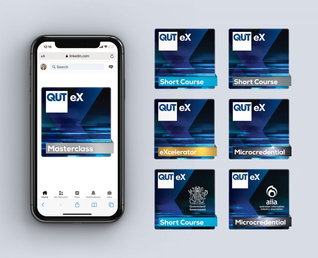 QUT Microcredential Badges - Jennifer Conn